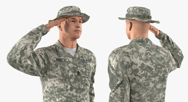 Maya를위한 Rigged US Army Soldiers Collection 3D 모델 - TurboSquid 1520911