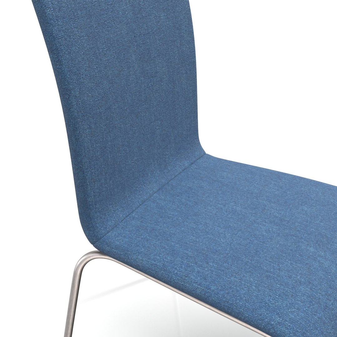 3D Room Essentials Upholstered Stacking Chair PBR Model - TurboSquid ...