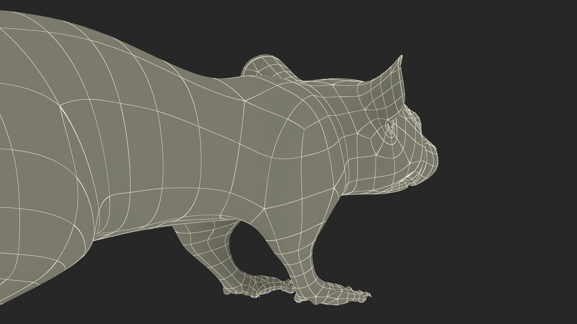 Dumbo Rat Rigged Fur 3D Model - TurboSquid 2376821