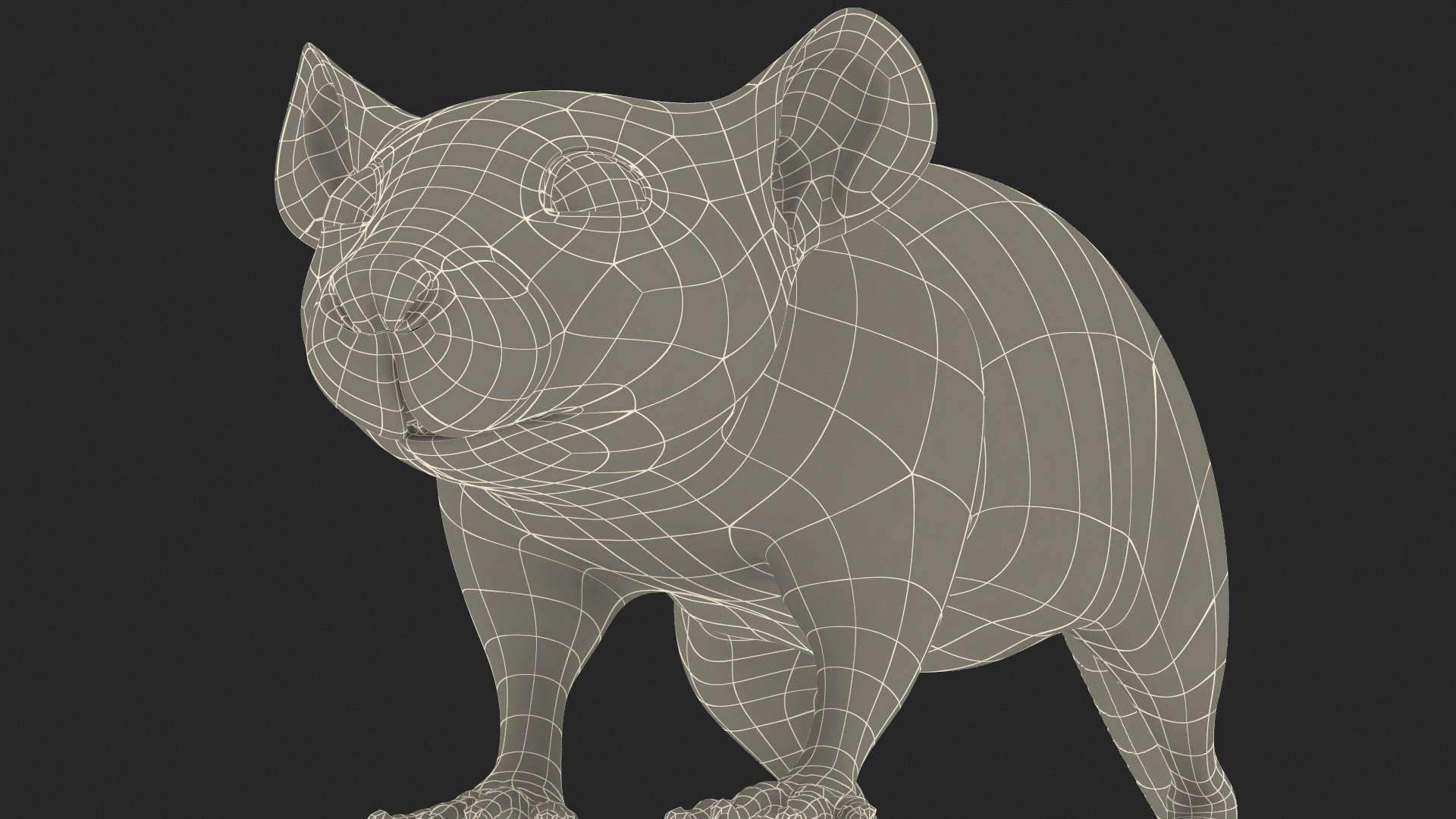 Dumbo Rat Rigged Fur 3D Model - TurboSquid 2376821