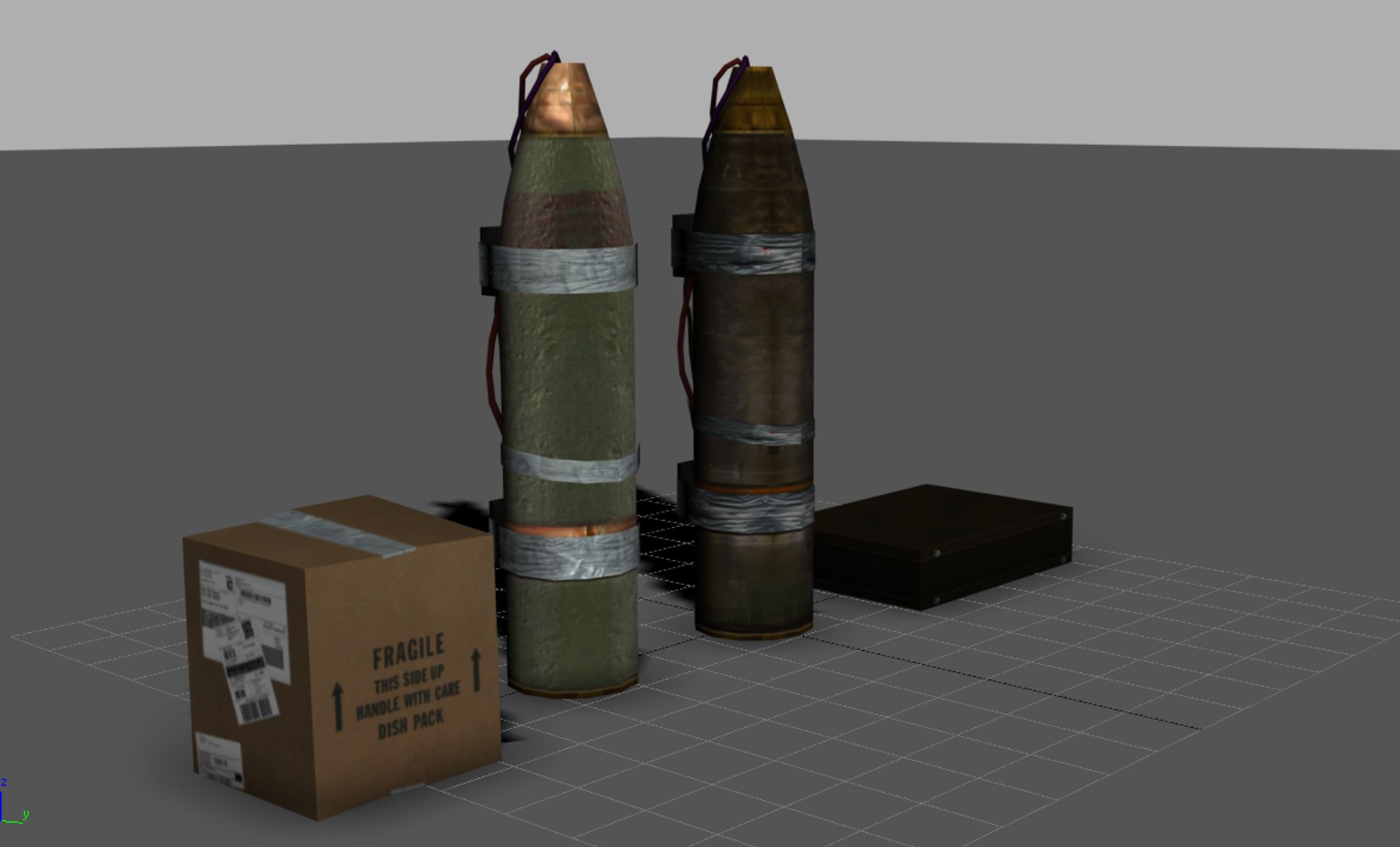 3d Model Improvised Remote Ied