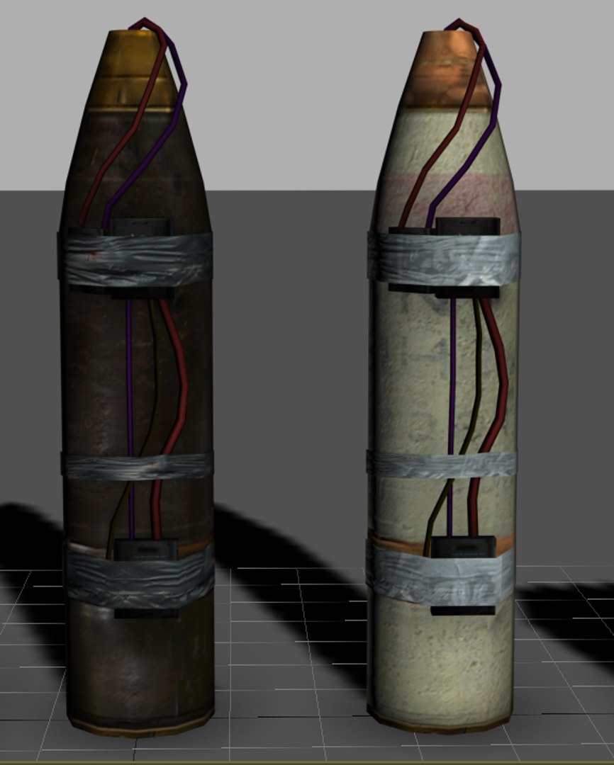 3d Model Improvised Remote Ied