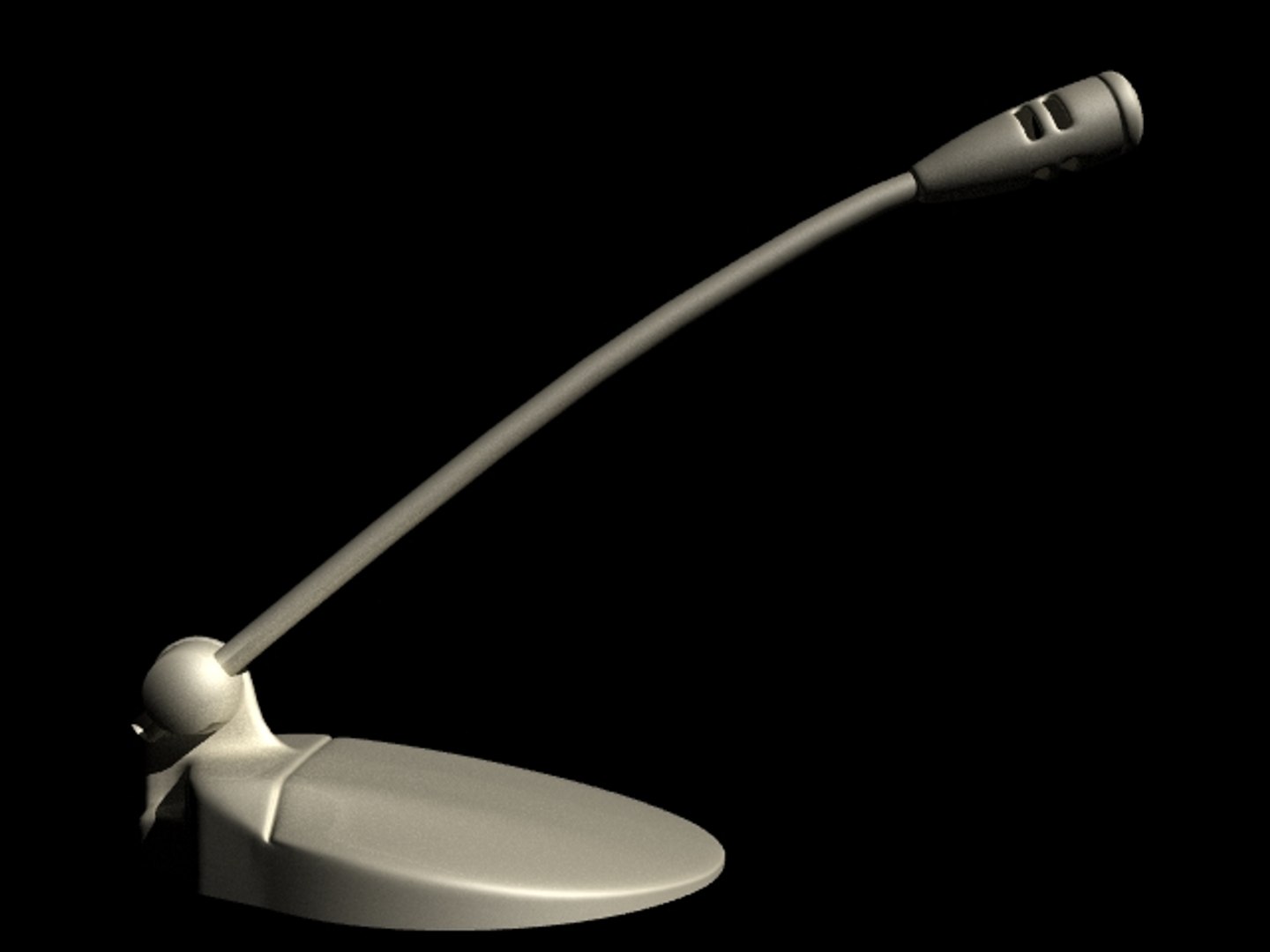 Microphone Objects 3d Lwo