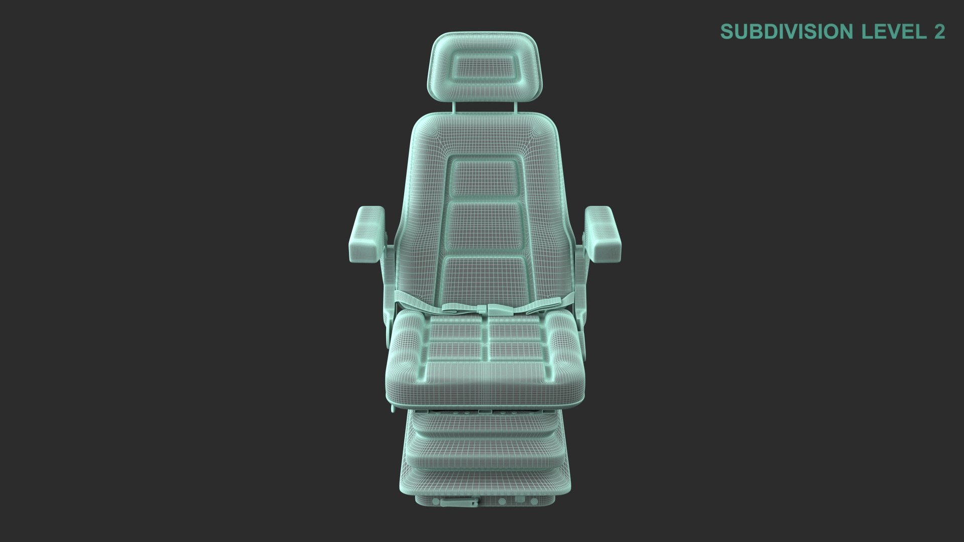 Seat 3D Model - TurboSquid 2029352