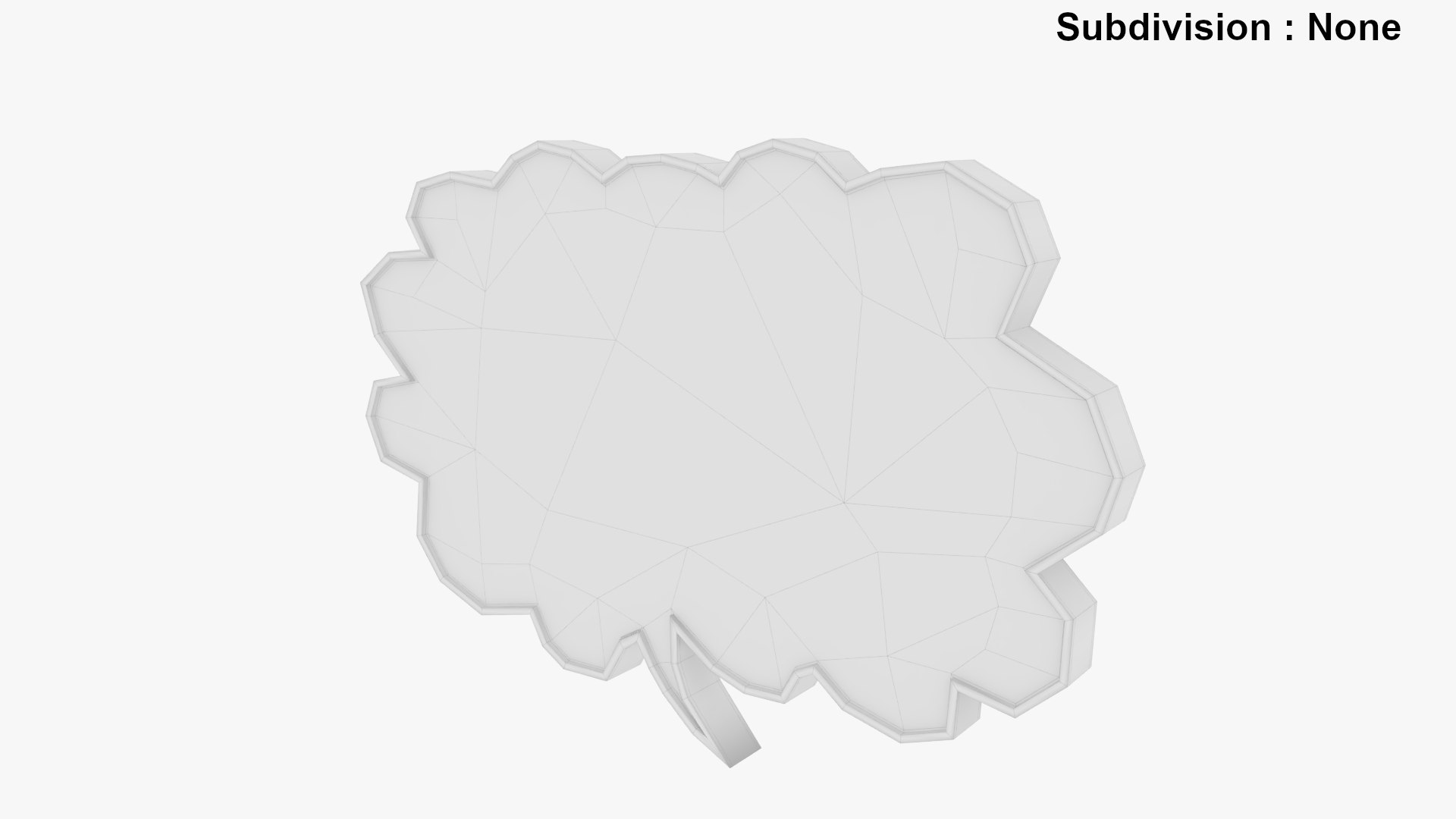 3D Wavy Weak Speech Bubble - TurboSquid 1978631