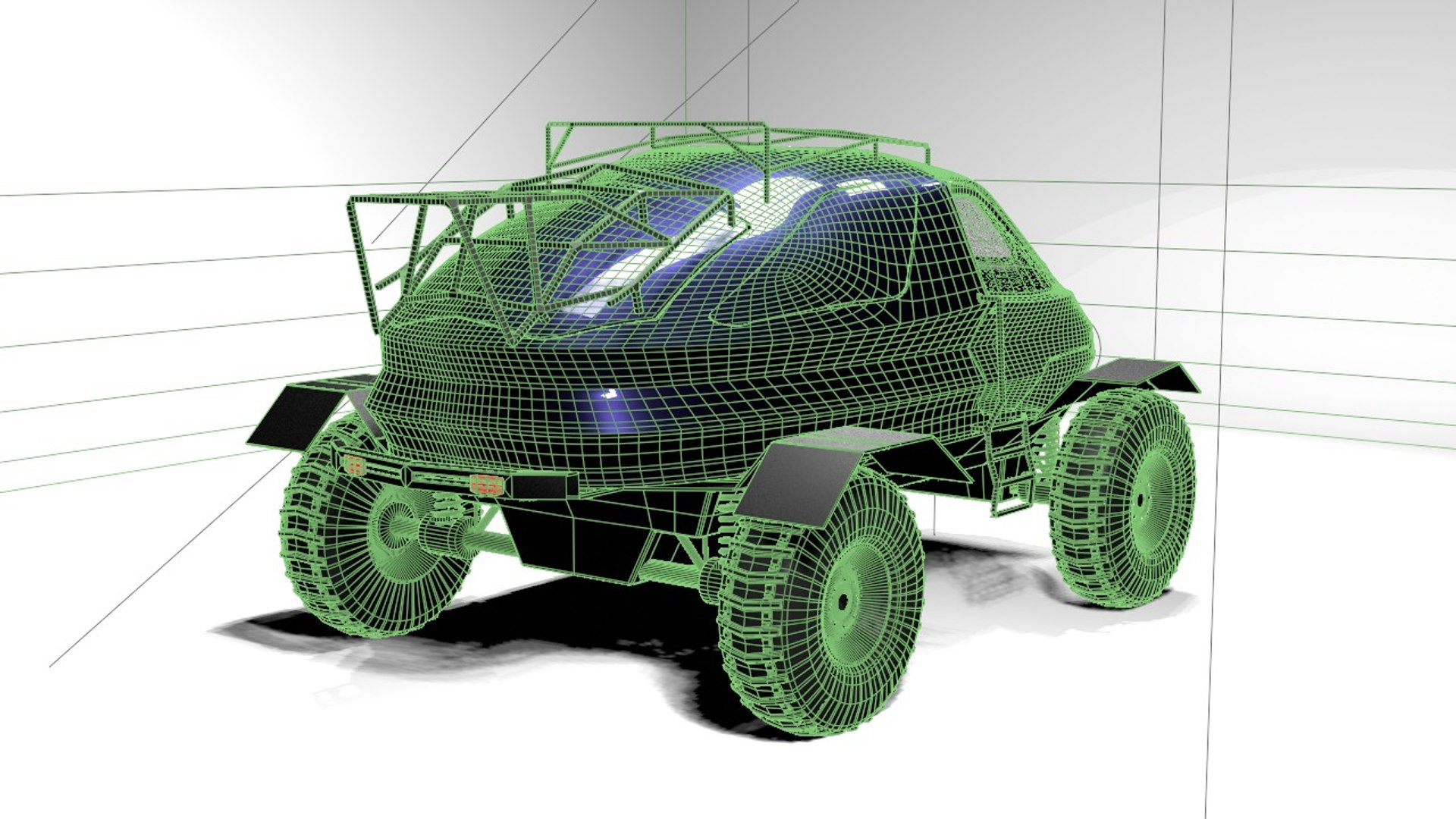 3D Machine Bug Suv - TurboSquid 1626170