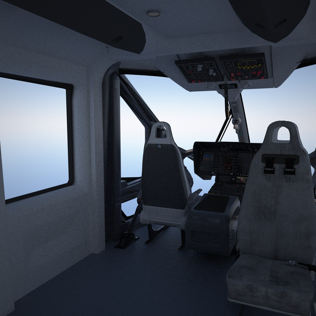 3D Realistic Airbus H160 Interior - TurboSquid 1517979