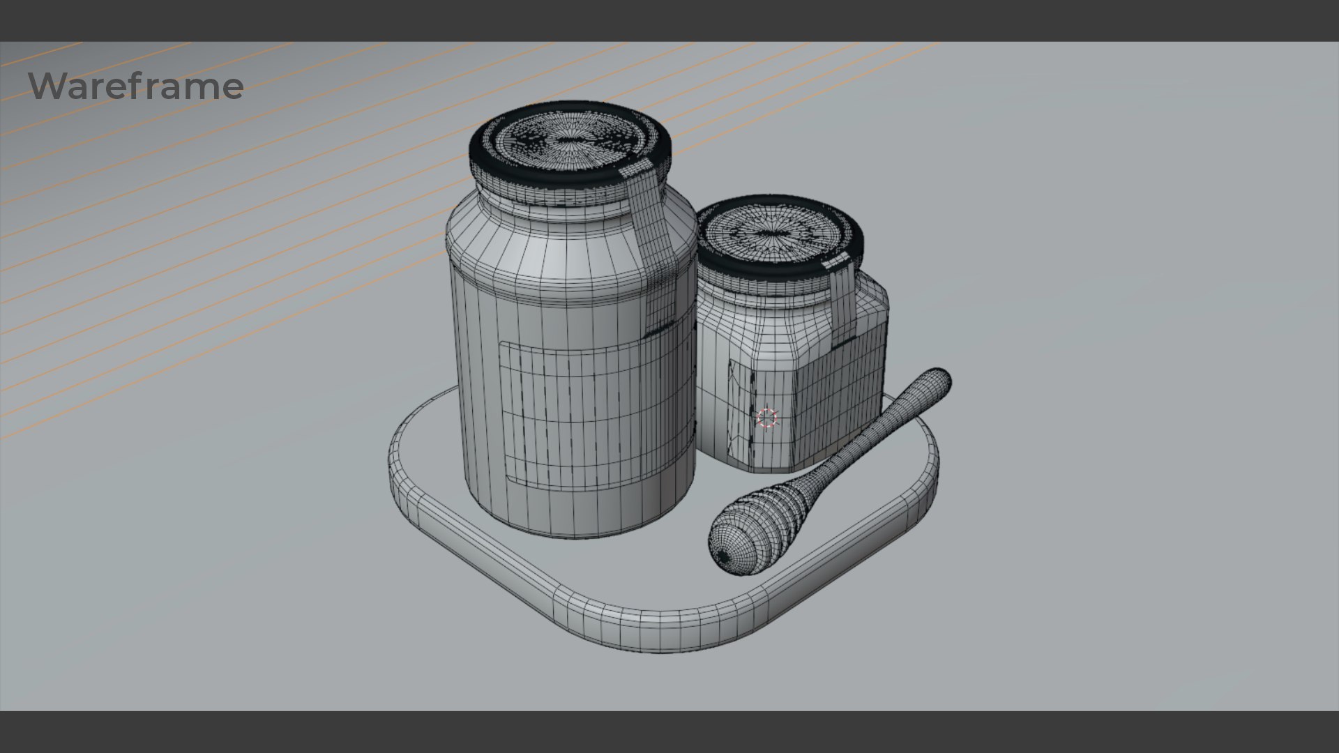 3D Glass Jar Label Honey - TurboSquid 1707838