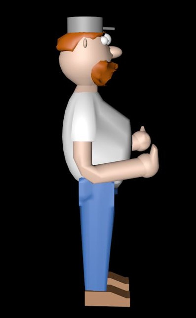 3D Model Crazy Dave - TurboSquid 1178843