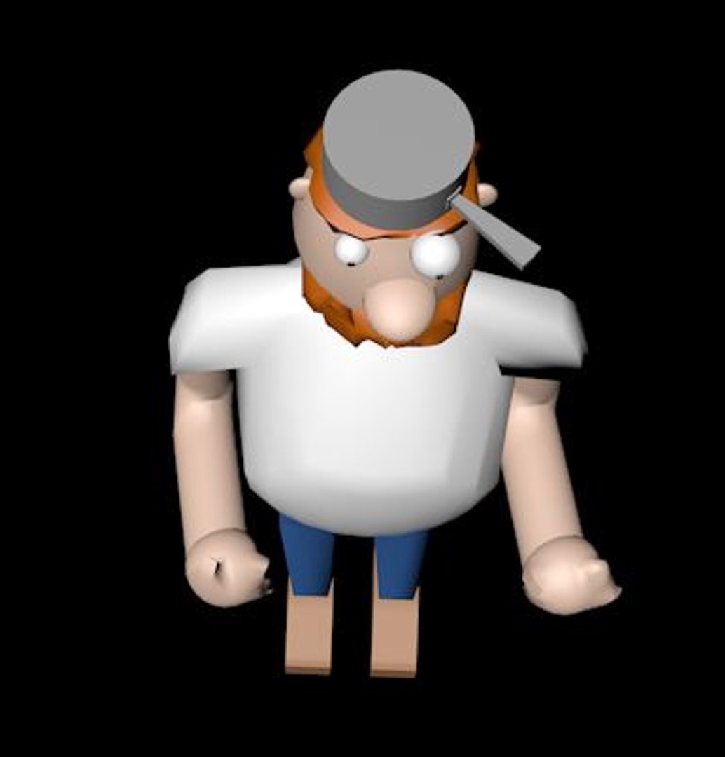 3D Model Crazy Dave - TurboSquid 1178843