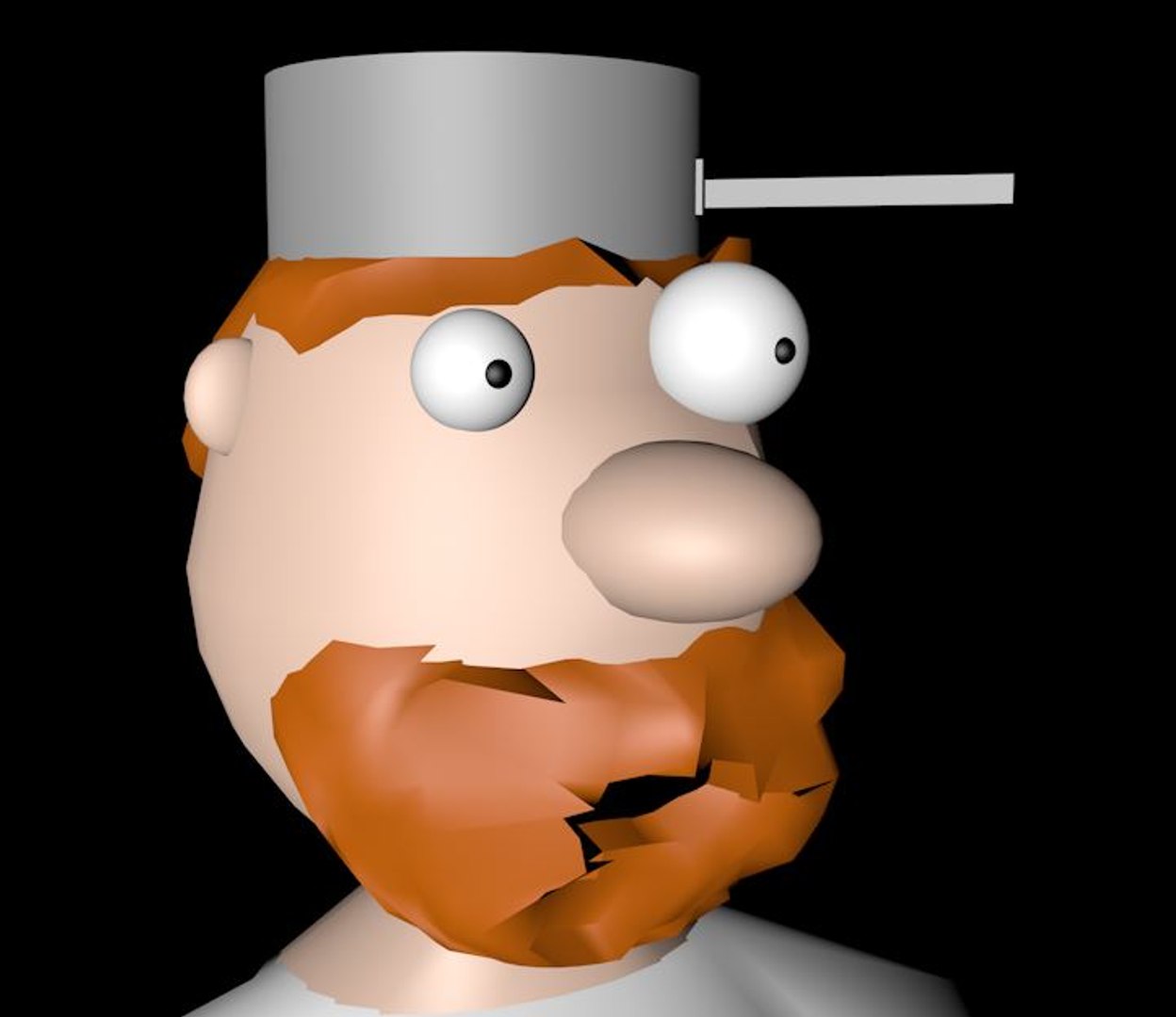 3D Model Crazy Dave - TurboSquid 1178843