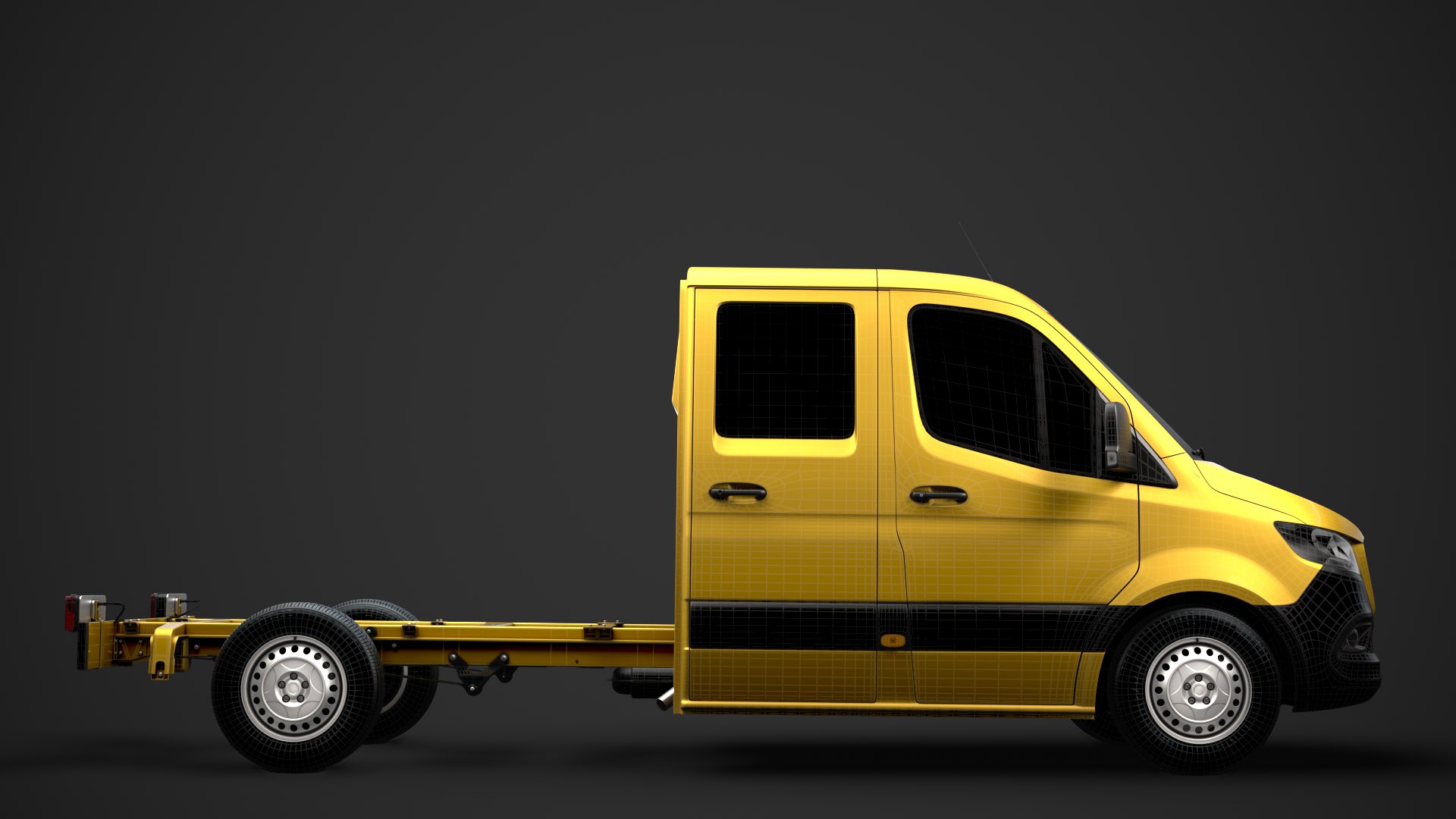 Freightliner sprinter chassis crew 3D - TurboSquid 1453788