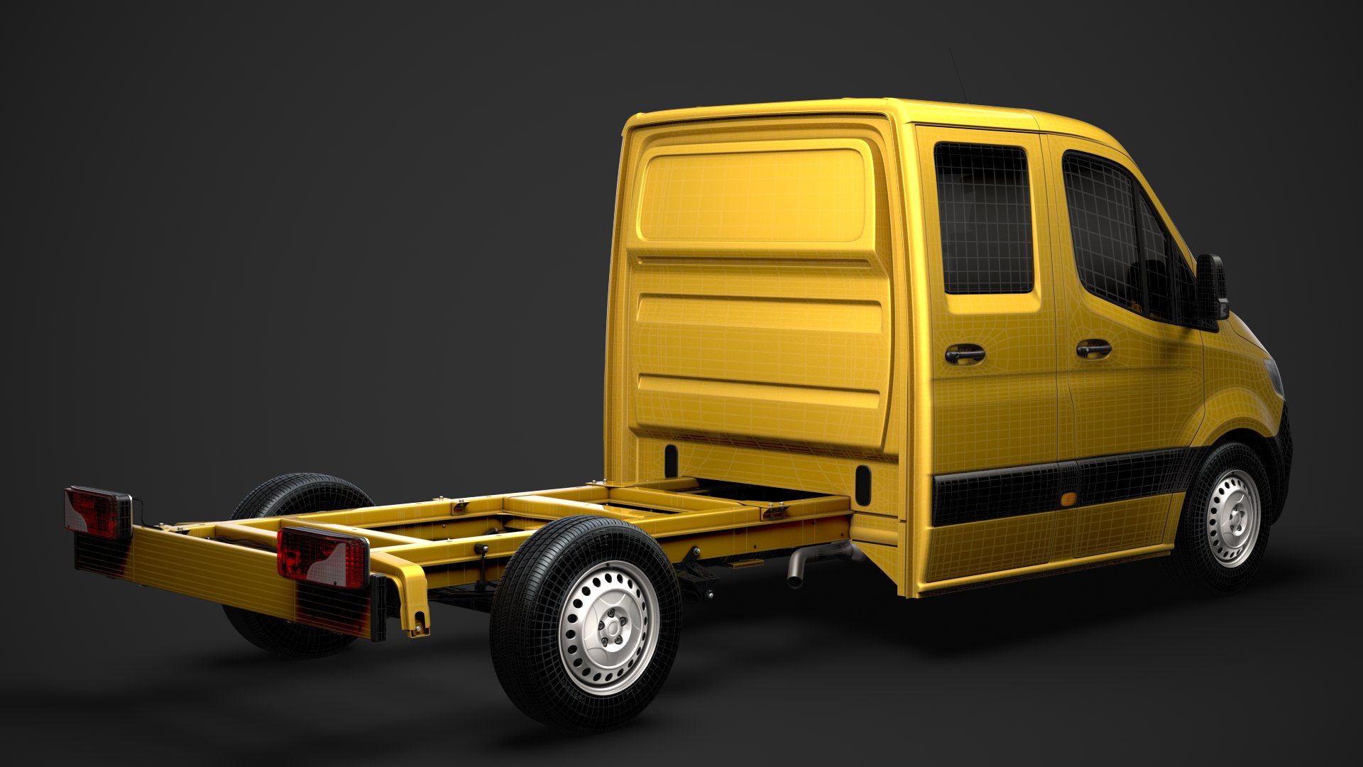 Freightliner sprinter chassis crew 3D - TurboSquid 1453788