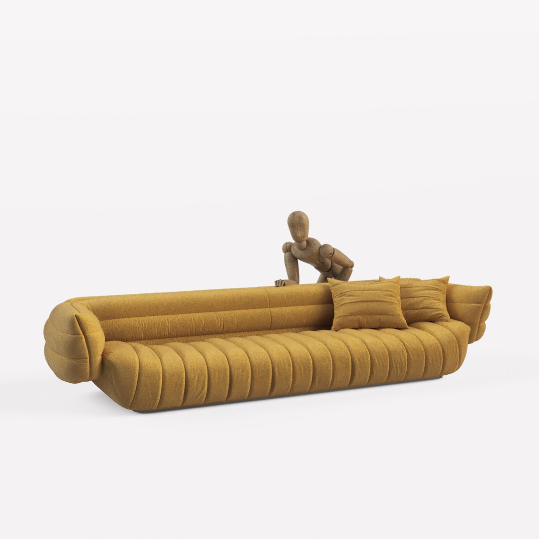 3D Sofa Tactile - Baxter - TurboSquid 1877294