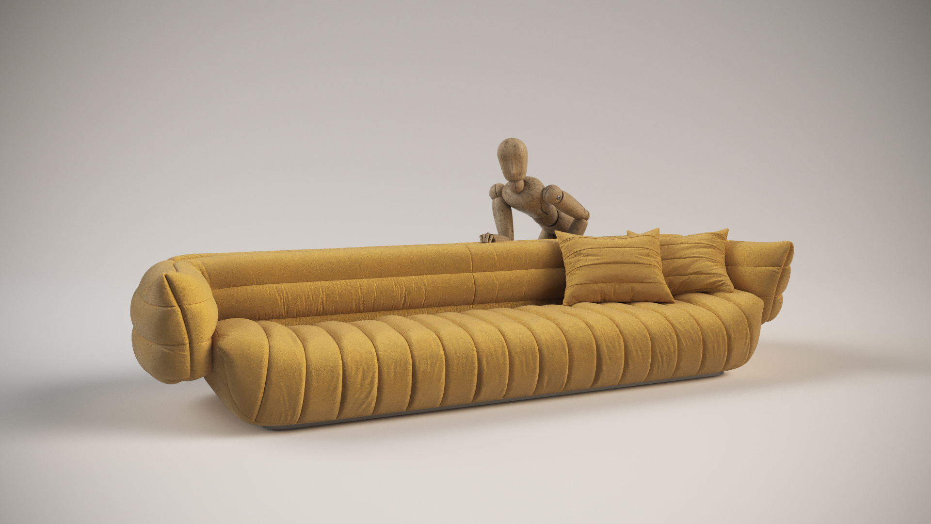 3D Sofa Tactile - Baxter - TurboSquid 1877294
