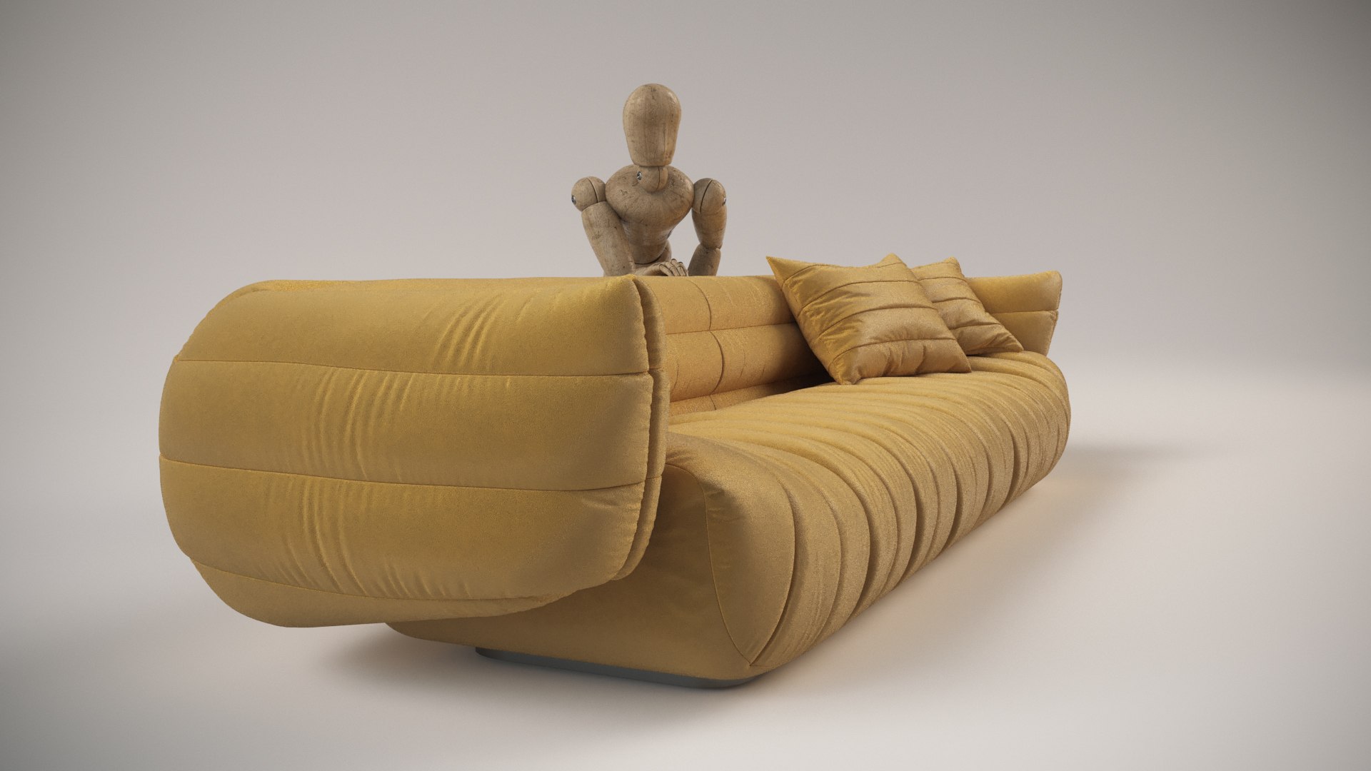3D Sofa Tactile - Baxter - TurboSquid 1877294