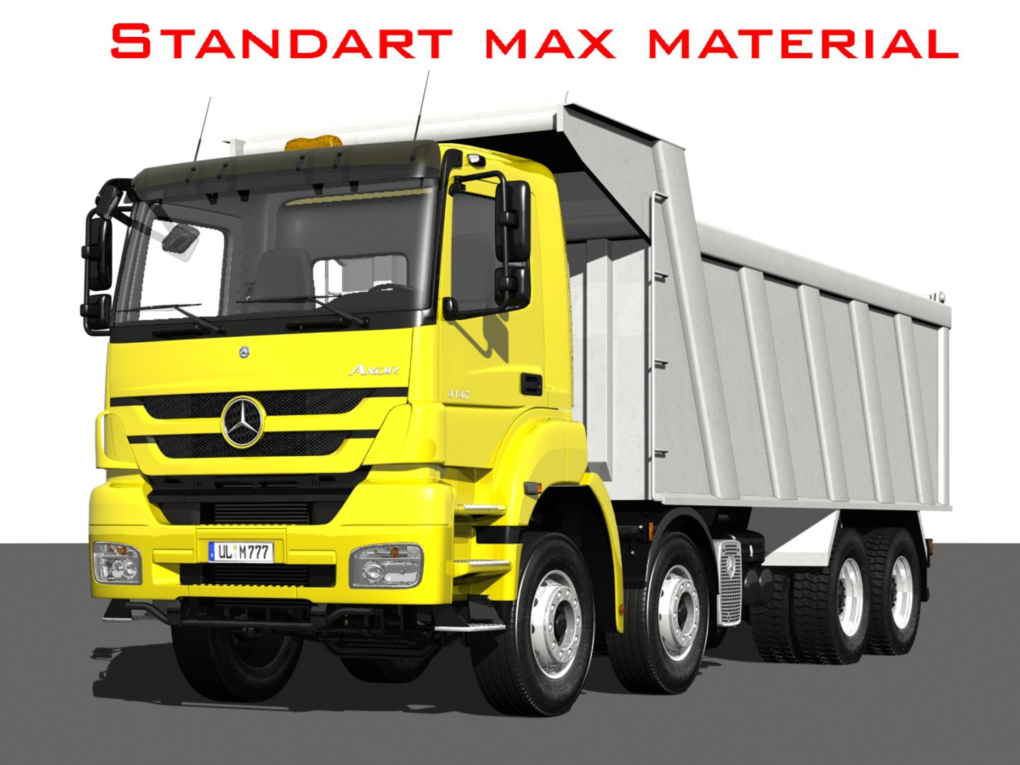 3d Mercedes-benz Axor