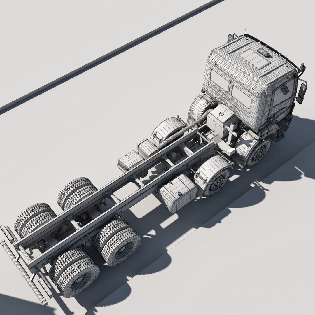 3d Mercedes-benz Axor