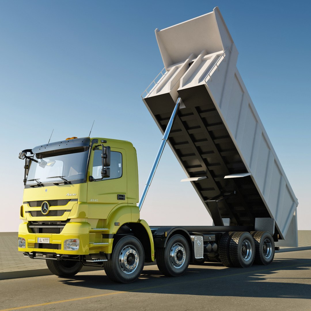 3d Mercedes-benz Axor