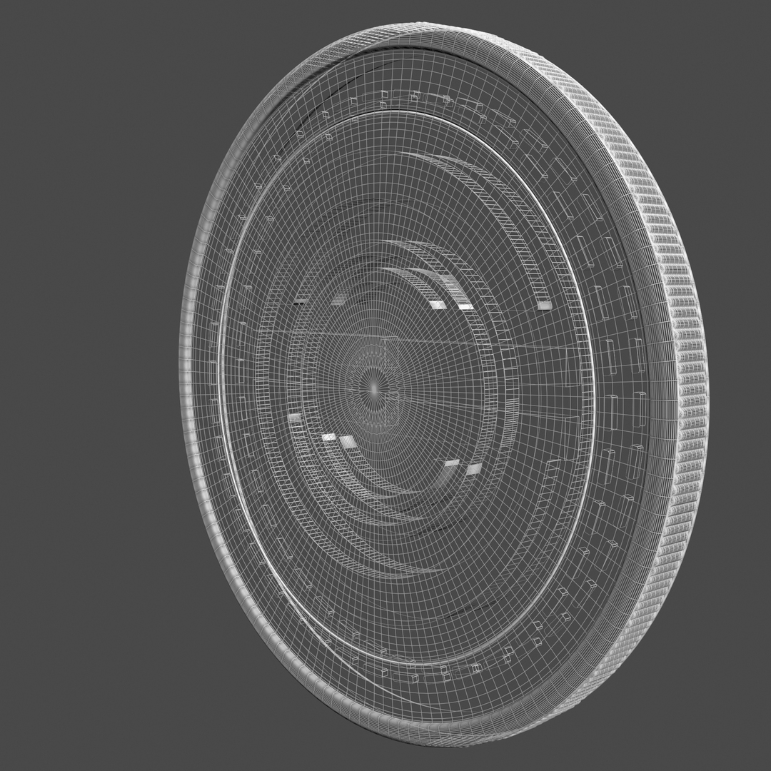 Global Cryptocurrency Cryptocurrency Gold Coin 3D model - TurboSquid ...