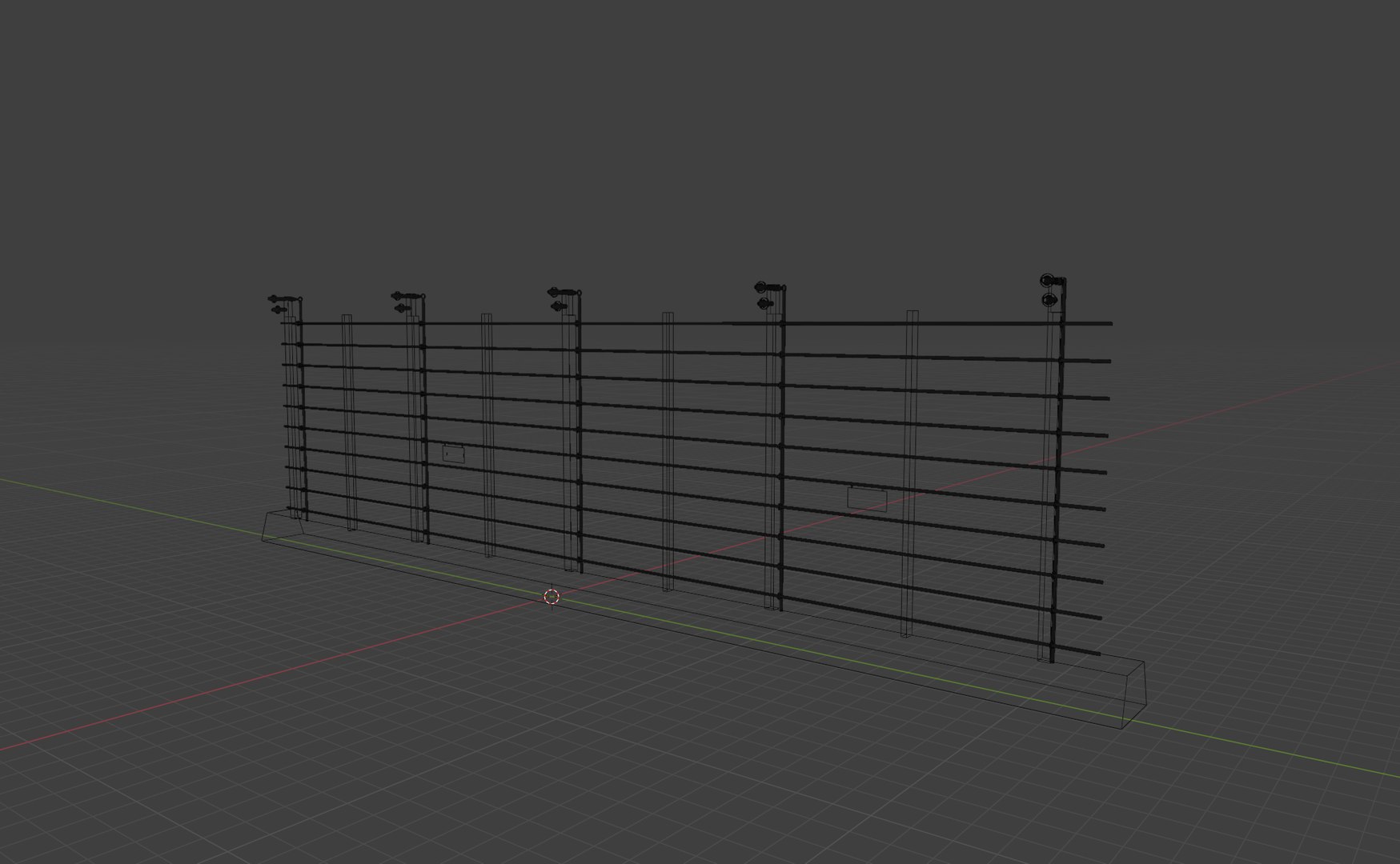 Jurassic Park Tyrannosaurs Rex Fence 3D Model - TurboSquid 1735106