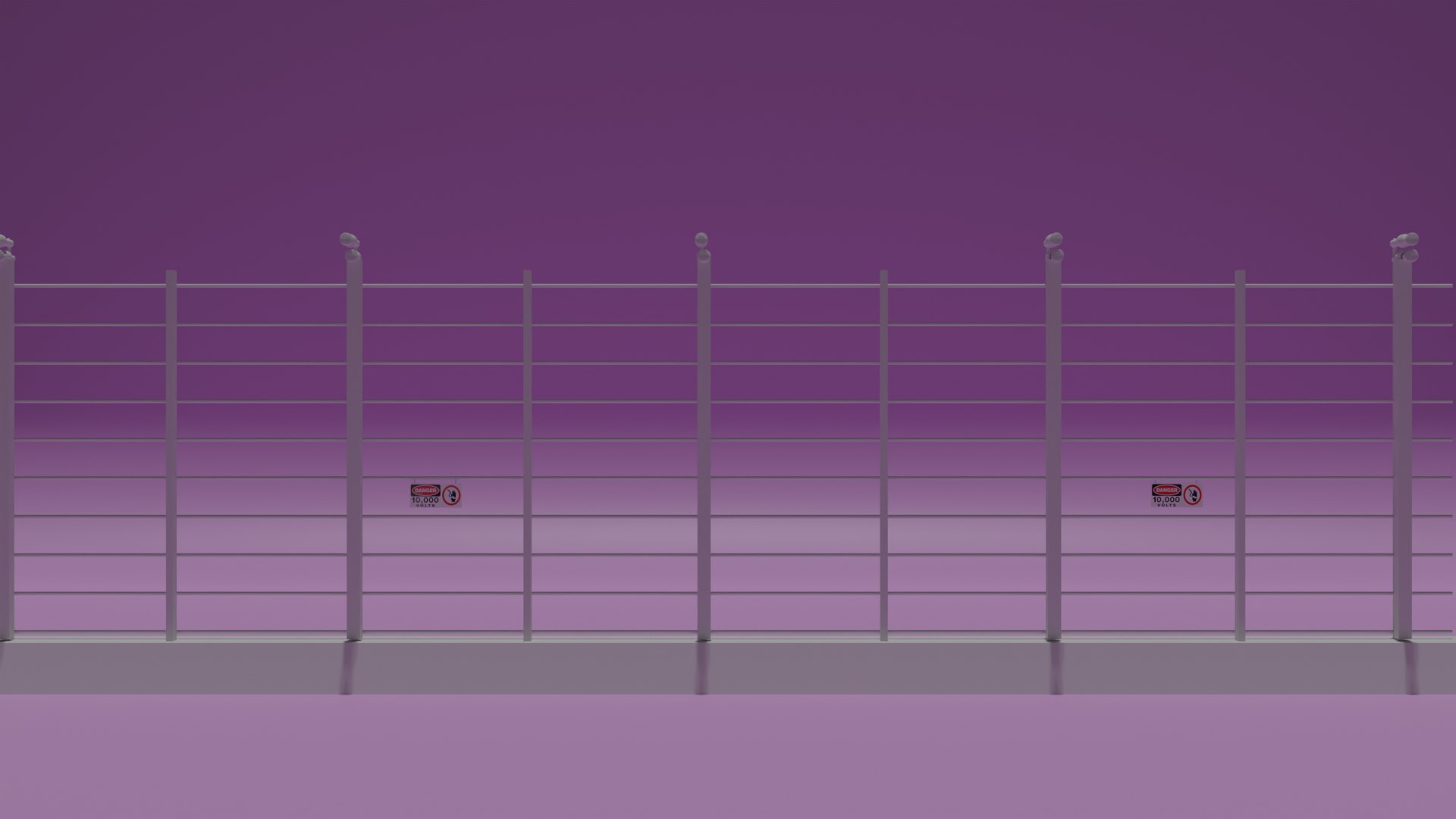 Jurassic Park Tyrannosaurs Rex Fence 3D Model - TurboSquid 1735106