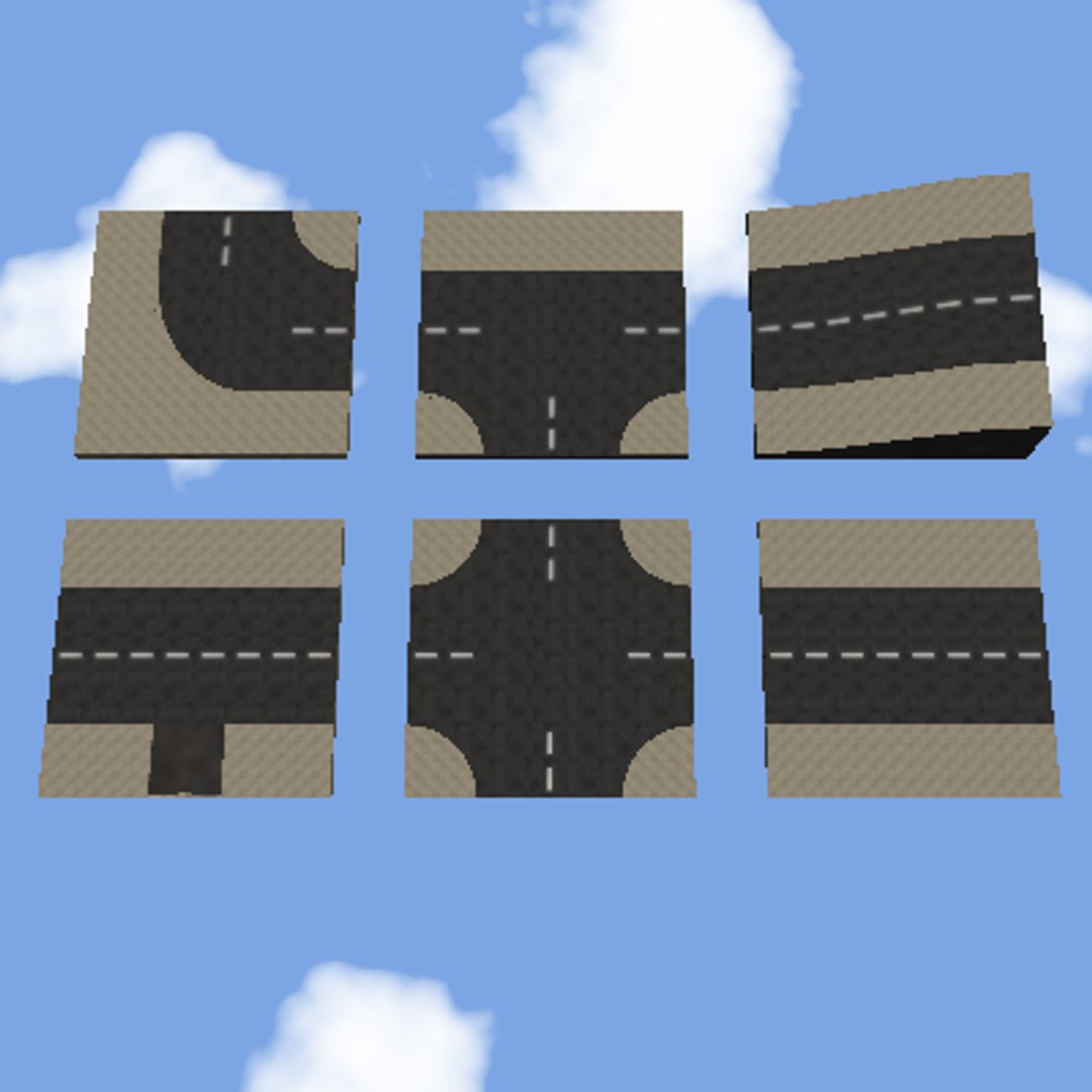 maya street set construction kit