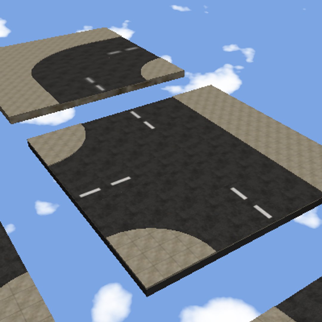 maya street set construction kit