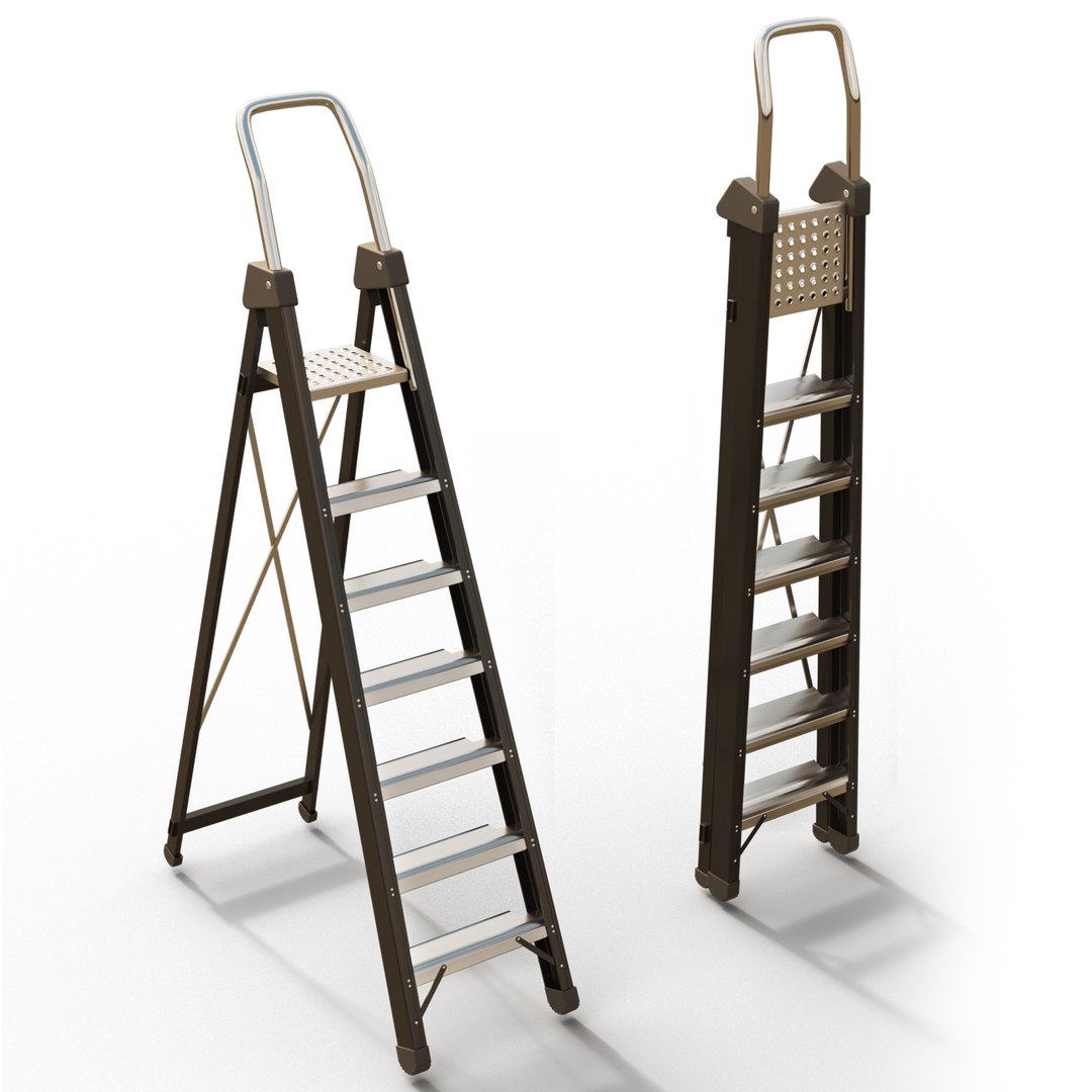 3D Ladder 7 Step - TurboSquid 1745652