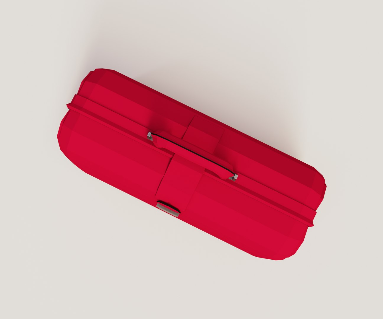 3D Red valise travel bag - TurboSquid 1866439