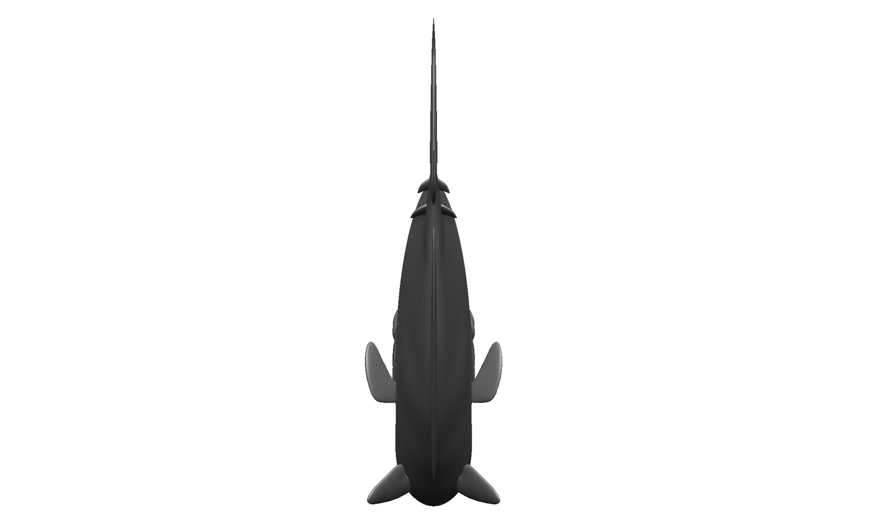 Orangespine Unicornfish 3D - TurboSquid 2048731