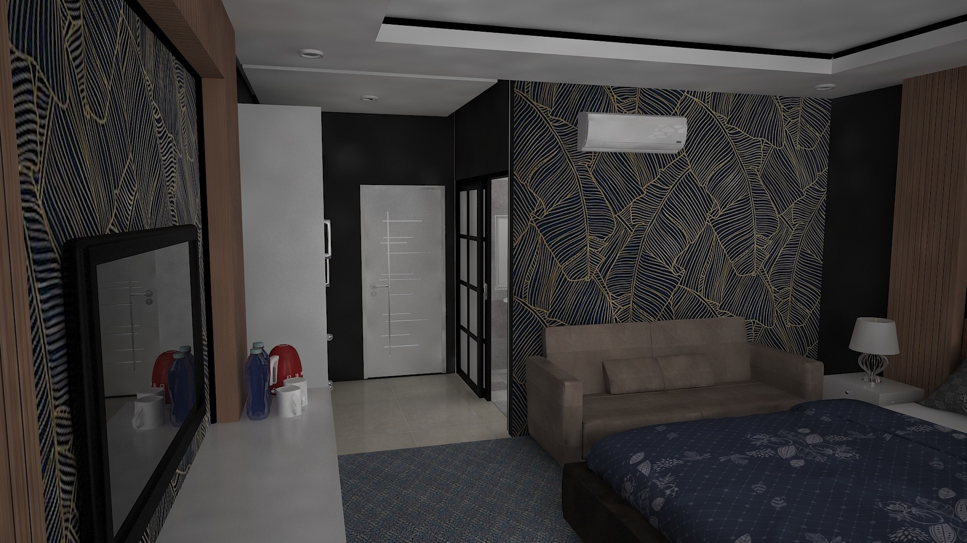 3D Model Hotel Room - TurboSquid 1956979