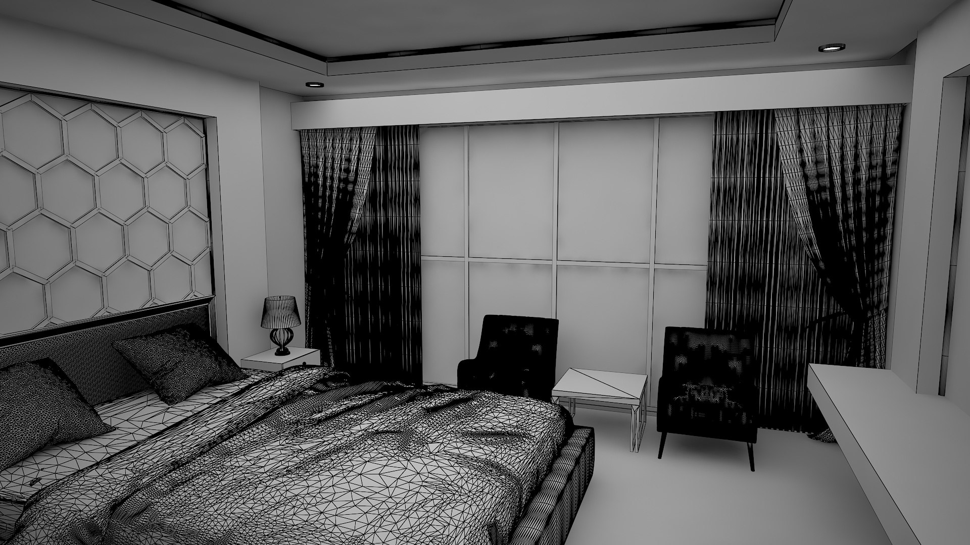 3D Model Hotel Room - TurboSquid 1956979