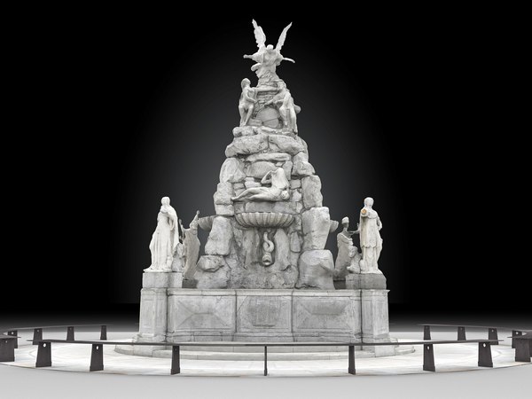 Fountain Collada Models for Download | TurboSquid
