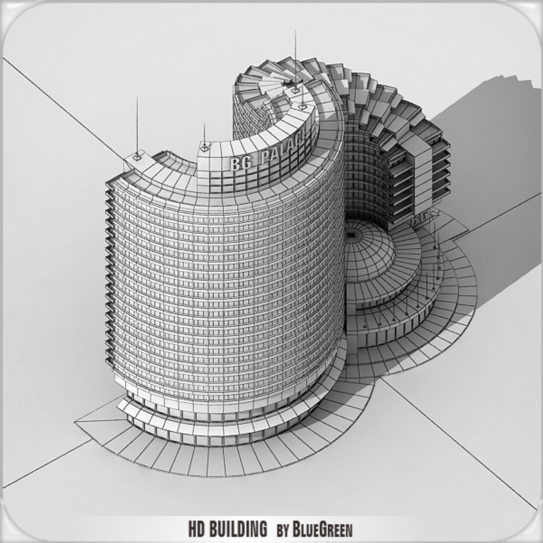 Definition Building 3d Model