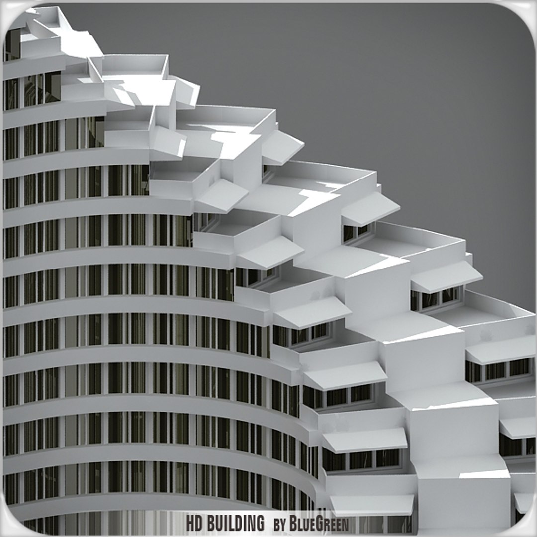 Definition Building 3d Model