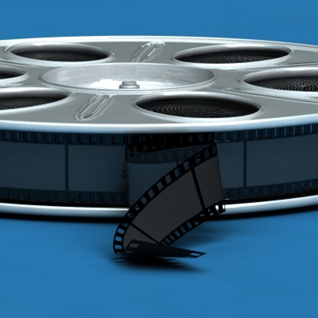 Film Reel 3d Model