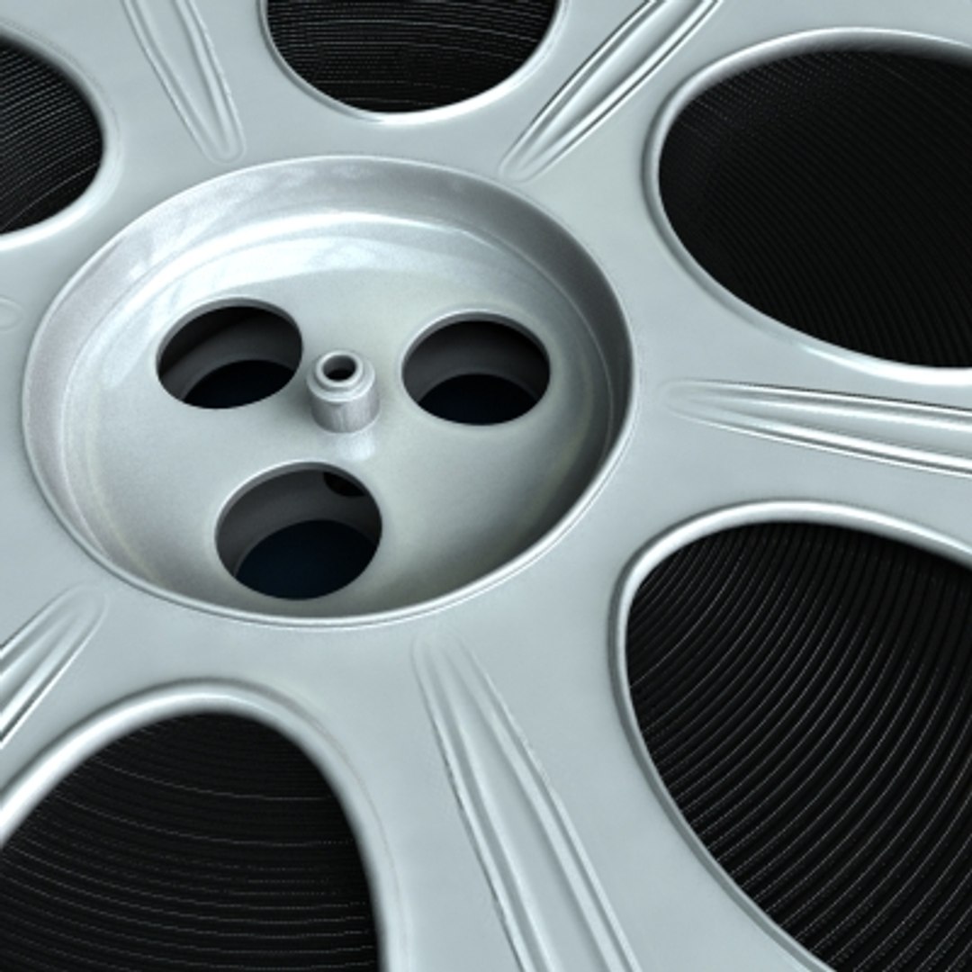 Film Reel 3d Model