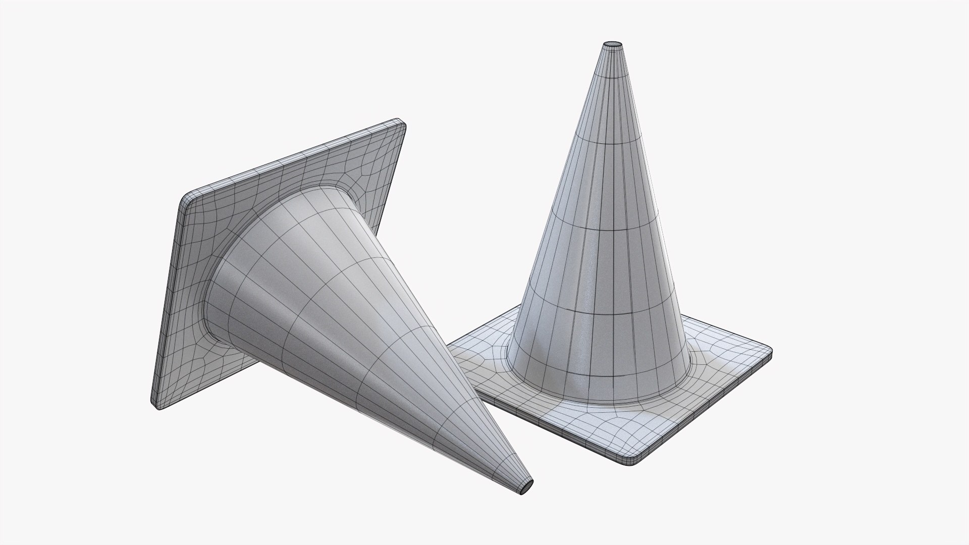 Traffic Cones Model - TurboSquid 1786203