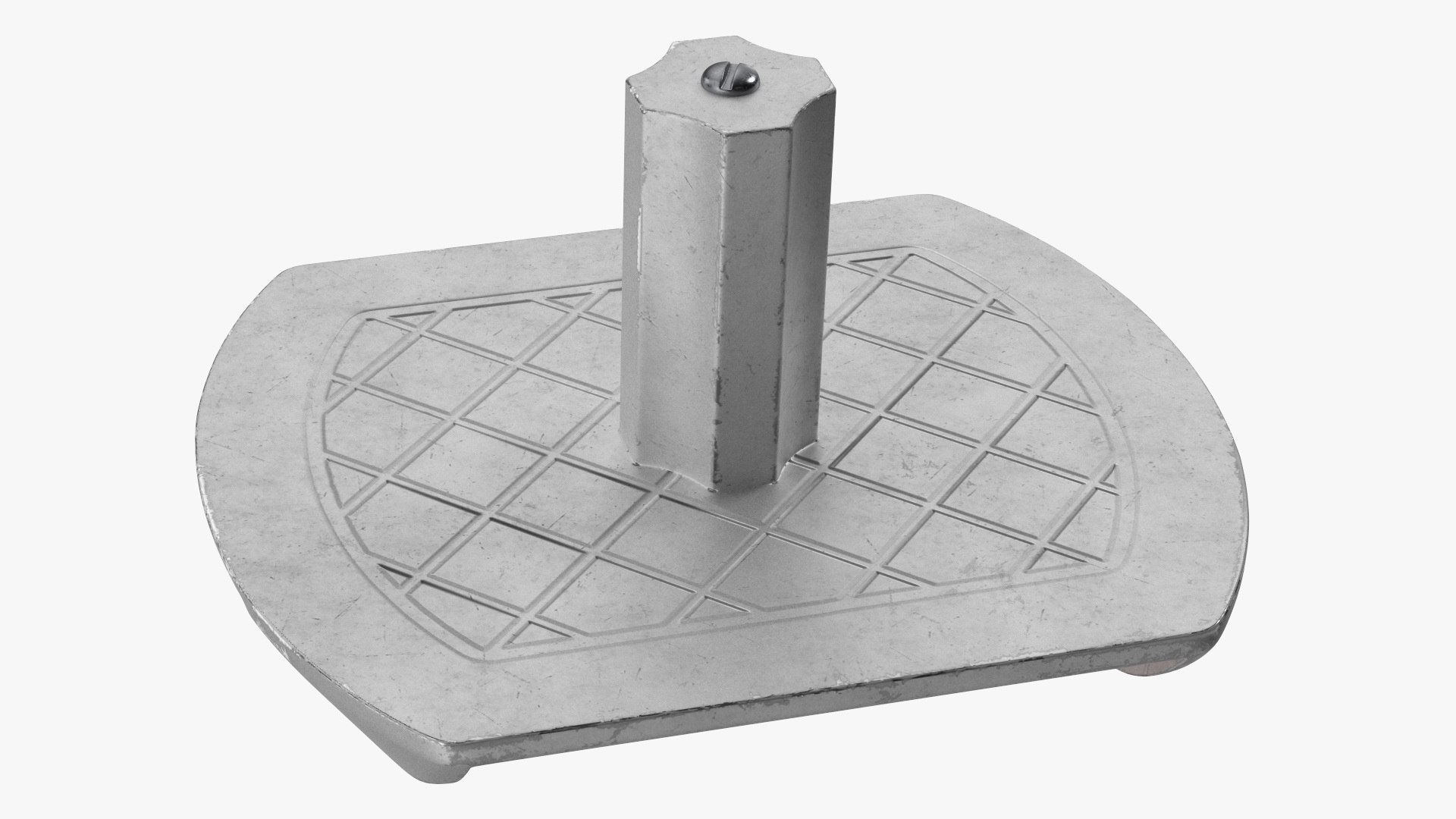 3D Aluminum Road Pavement Marker - TurboSquid 2073100