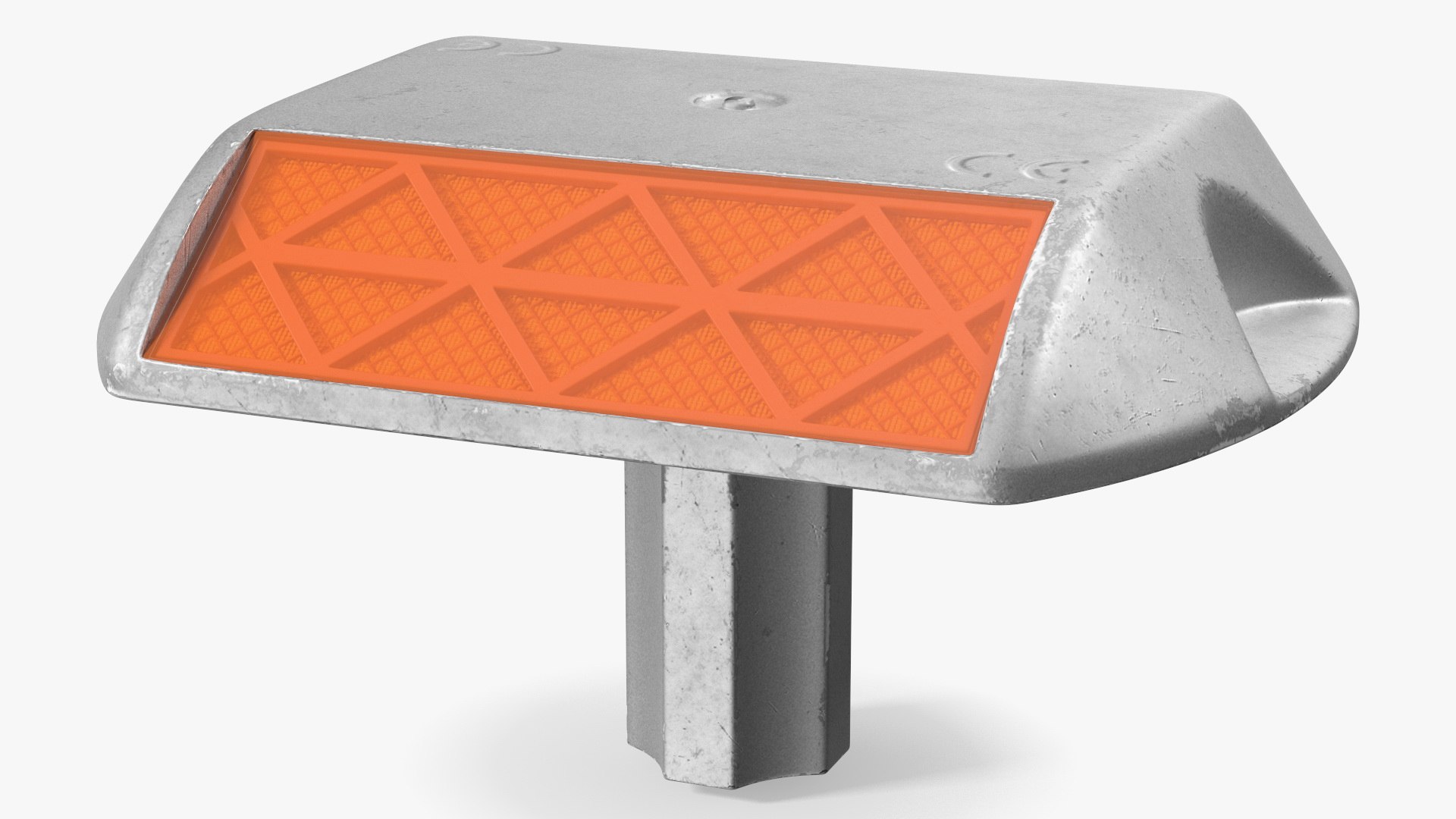 3D Aluminum Road Pavement Marker - TurboSquid 2073100