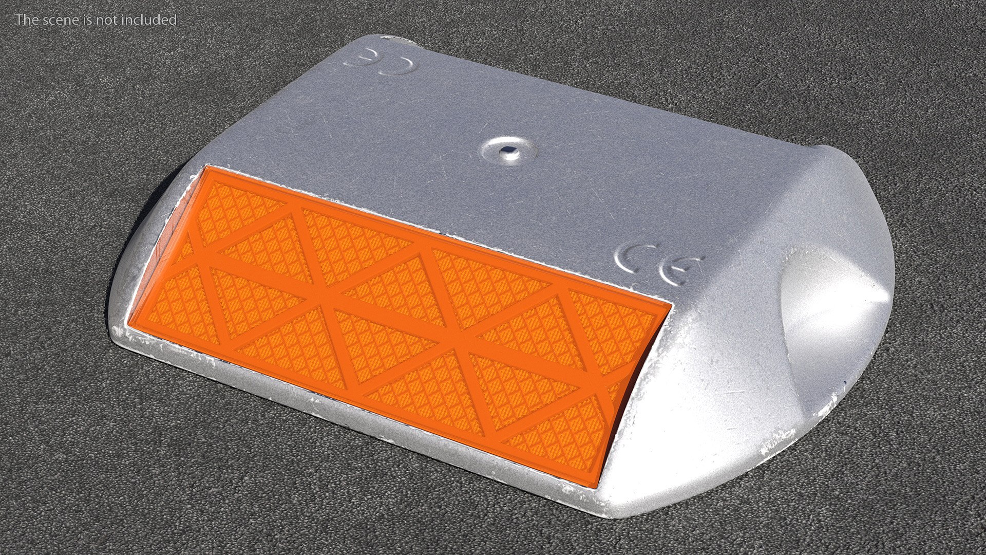 3D Aluminum Road Pavement Marker - TurboSquid 2073100