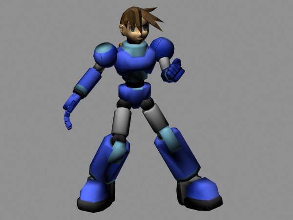 3D модель MegaMan Trigger - TurboSquid 265479