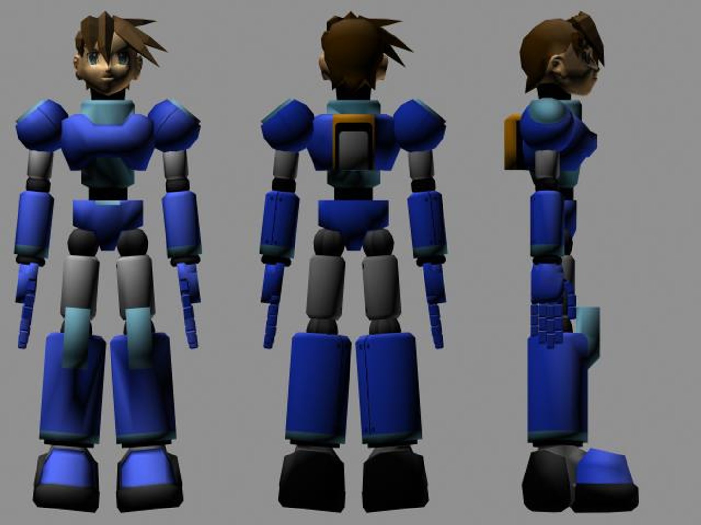 Megaman Legends 3d Model