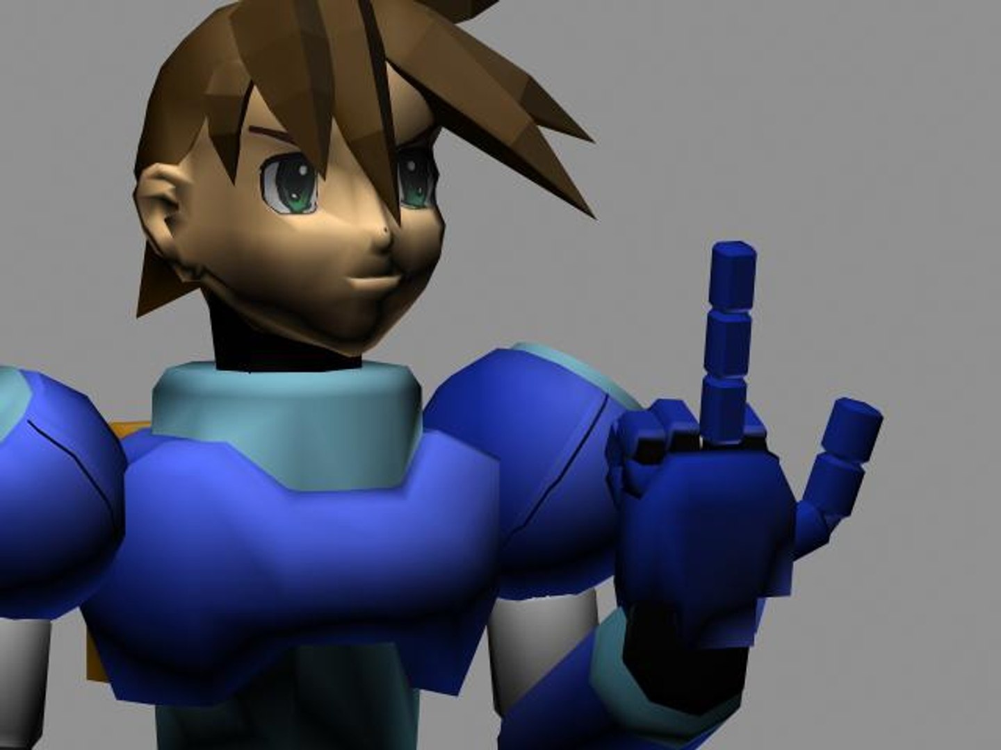 Megaman Legends 3d Model