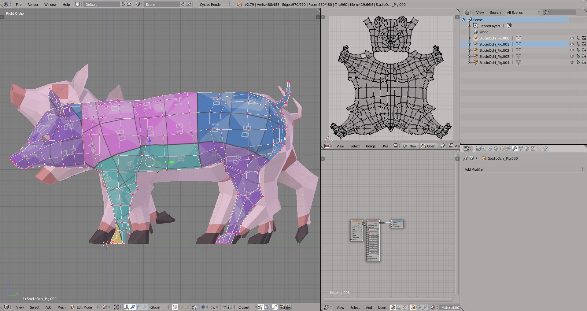 3D animals horse bull - TurboSquid 1394446