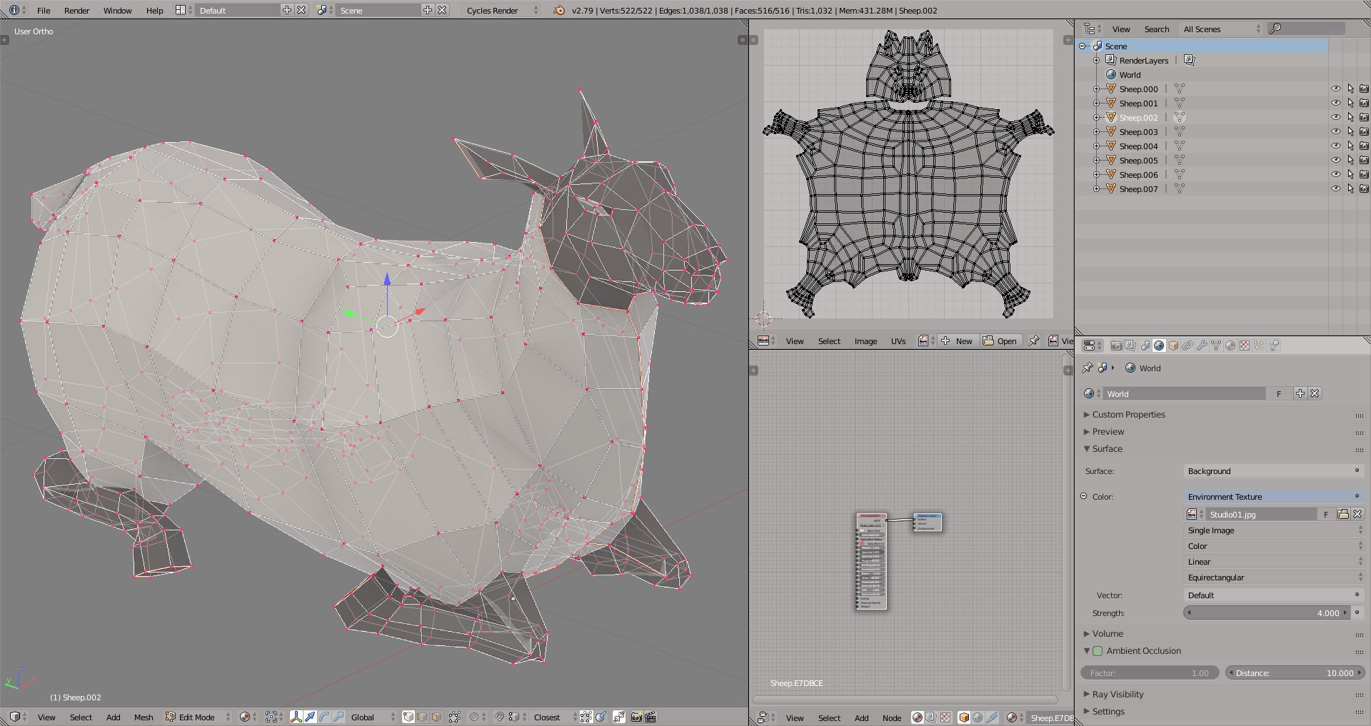 3D animals horse bull - TurboSquid 1394446