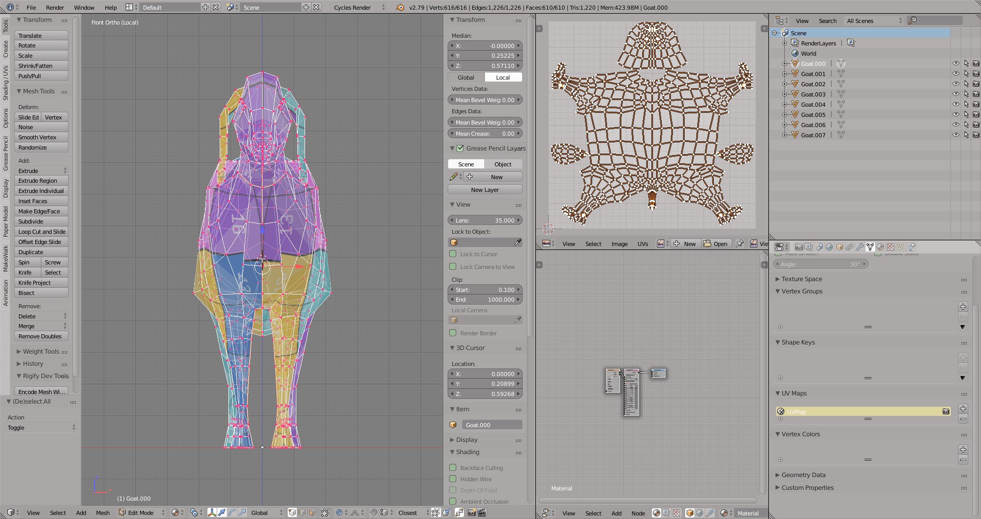 3D animals horse bull - TurboSquid 1394446