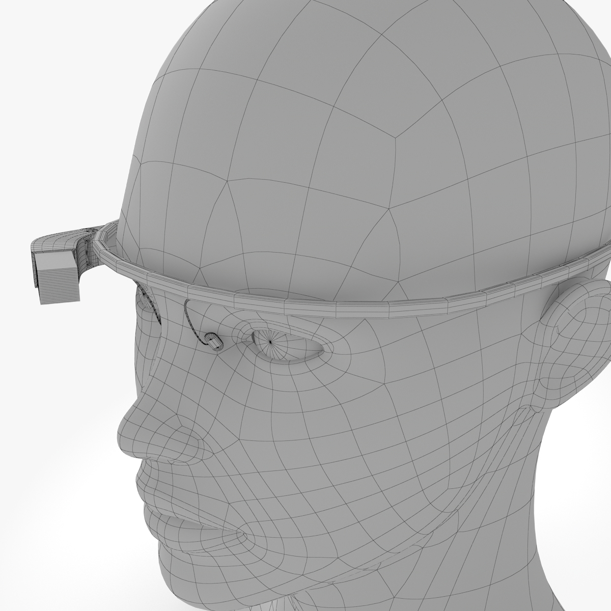 google glasses 3d c4d