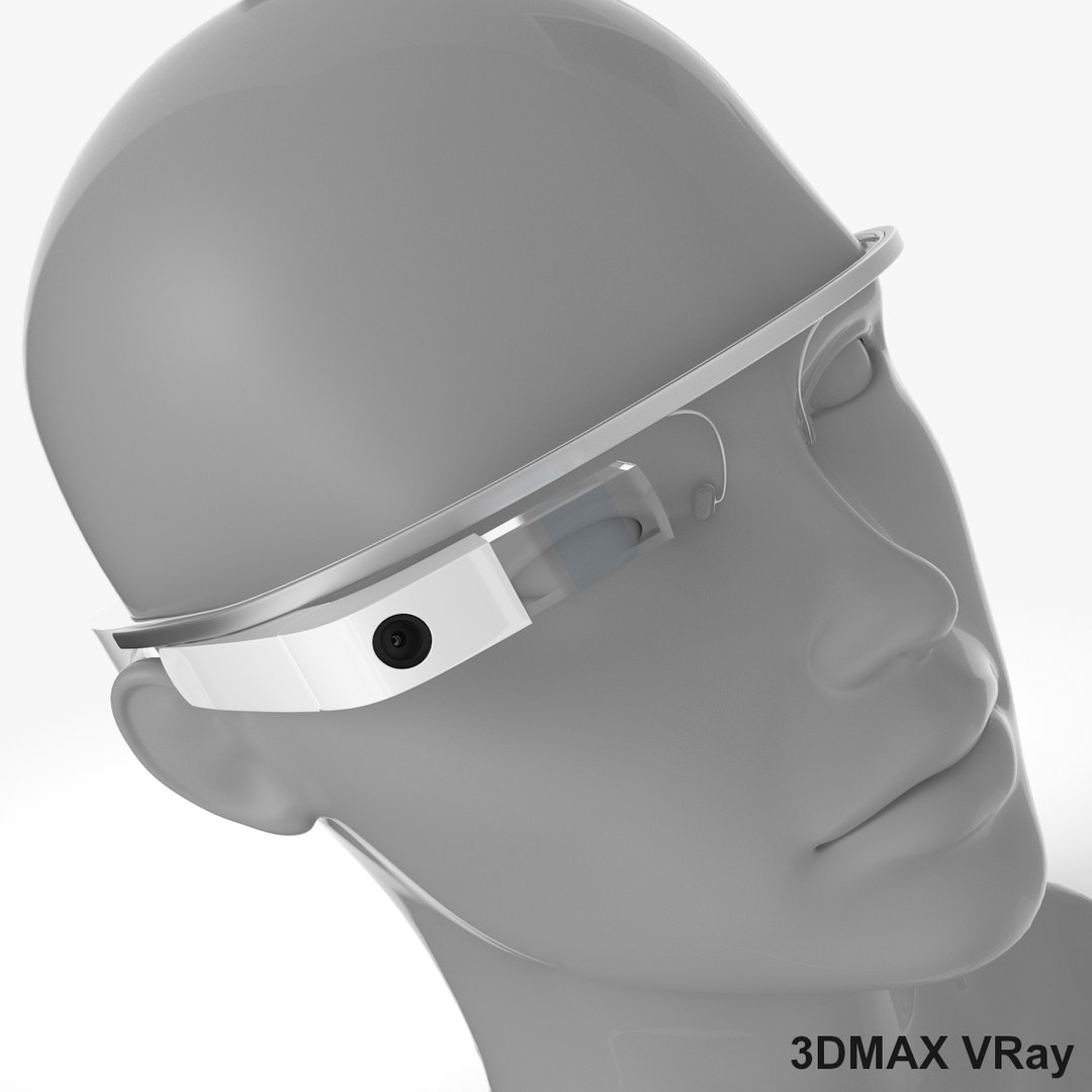 Google Glasses 3d C4d